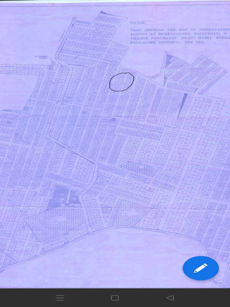 Nandhavana Layout Plan | PDF