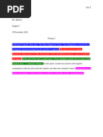 The Giver Ch. Exploration (1) | PDF | The Giver