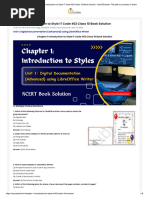 Class 10 Computer Application Code 165 Study Material | PDF | Html ...