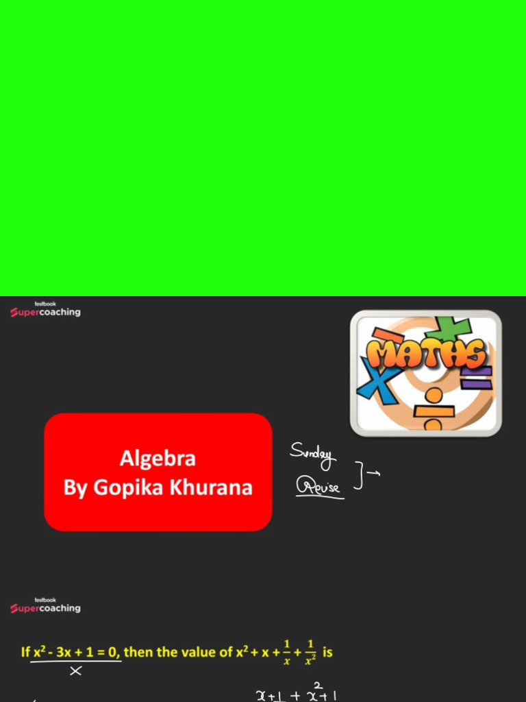 Alegebra - 03 | PDF