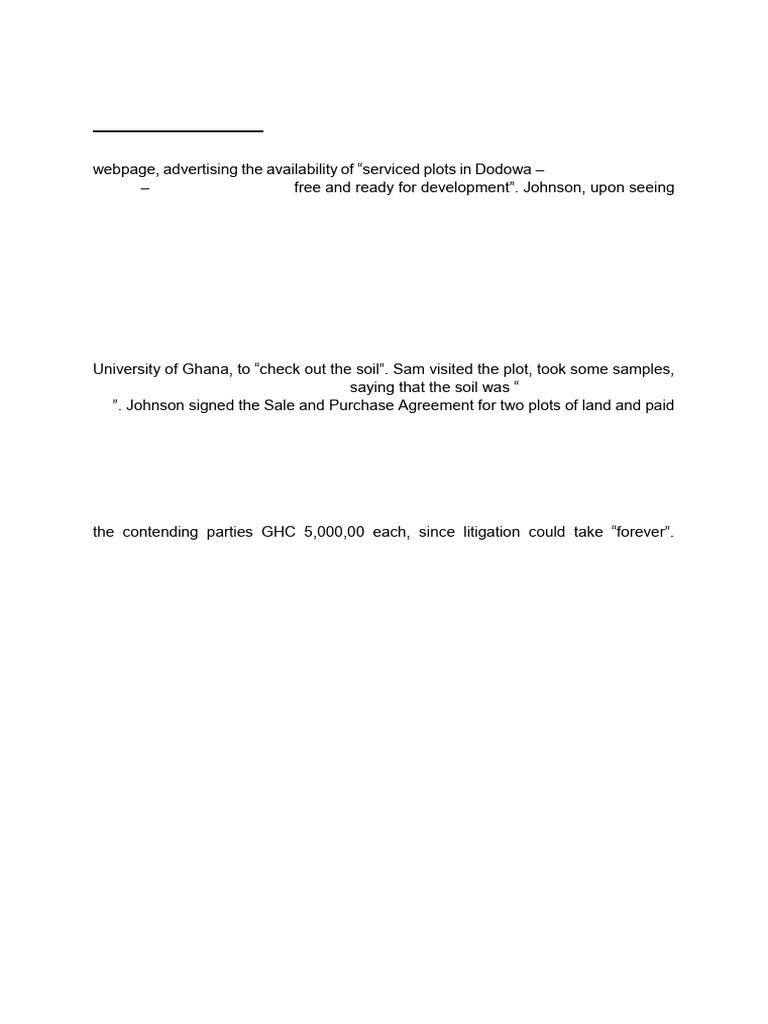 Misrepresentation Tutorial Question | PDF