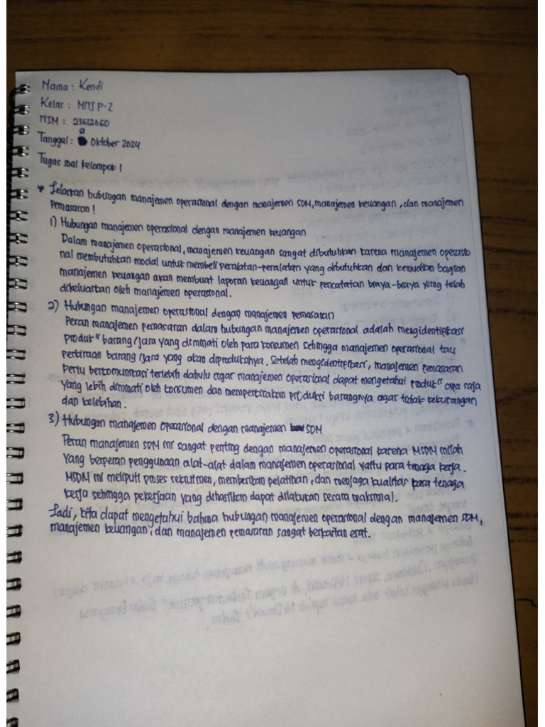 Tugas MNJ Op Kendi-1 | PDF