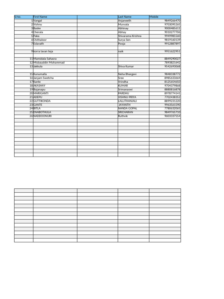 Short Details Form (AutoRecovered) | PDF