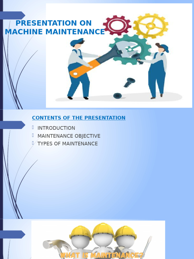 Mechanical Maintenance | PDF | Mechanical Engineering | Systems Thinking