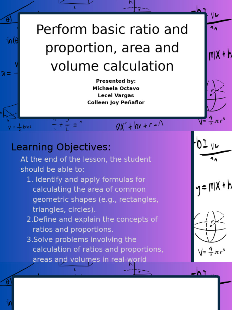 Interpreting Numerical Expressions Math Presentation in Light Blue Math ...