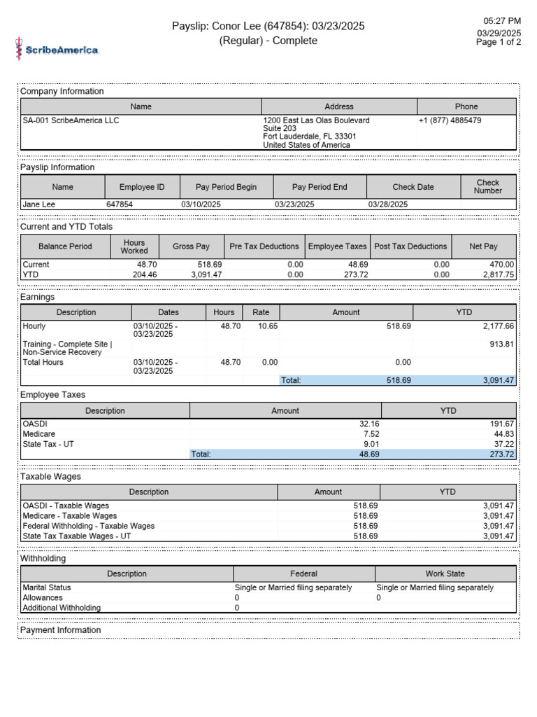 Isoprep Completion for Army Payslip | PDF | Social Security (United ...