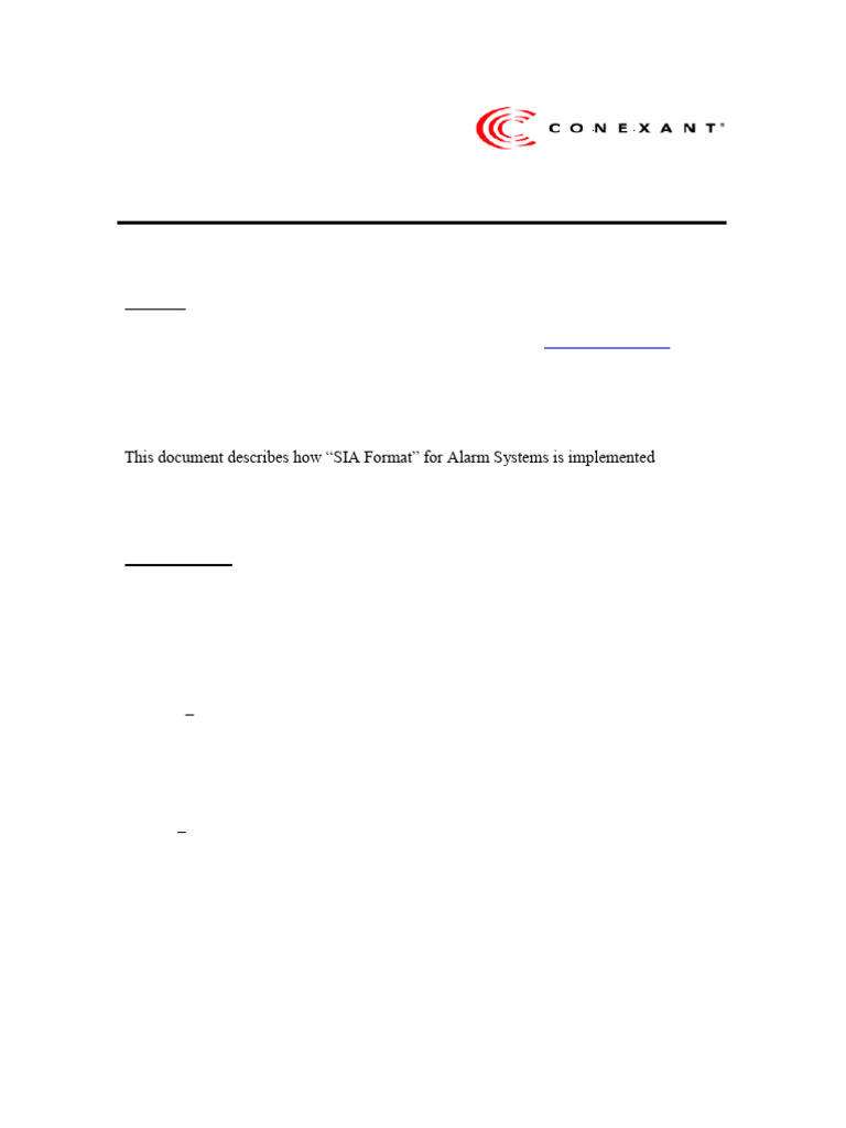 FSK Alarm System Modem Protocol Guide | PDF | Modem | Transmission ...