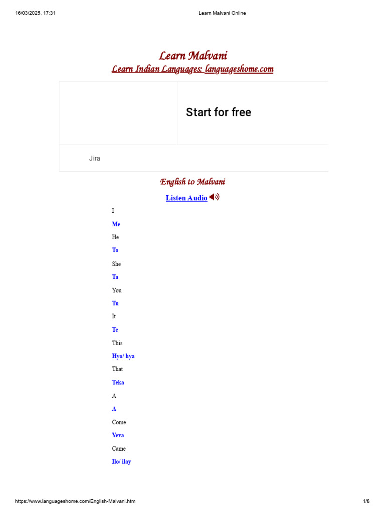 Learn Malvani Online | PDF | Cultural Assimilation | Language Families