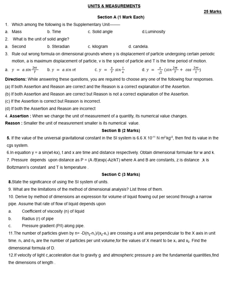 Dimensional Analysis in Physics | PDF | Pressure | Liquids