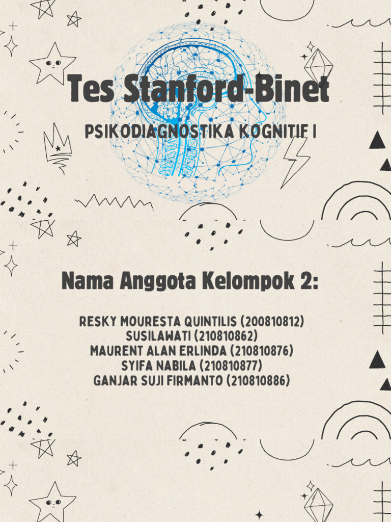 Kelompok 2 - Presentasi Tes Binet - 33F | PDF