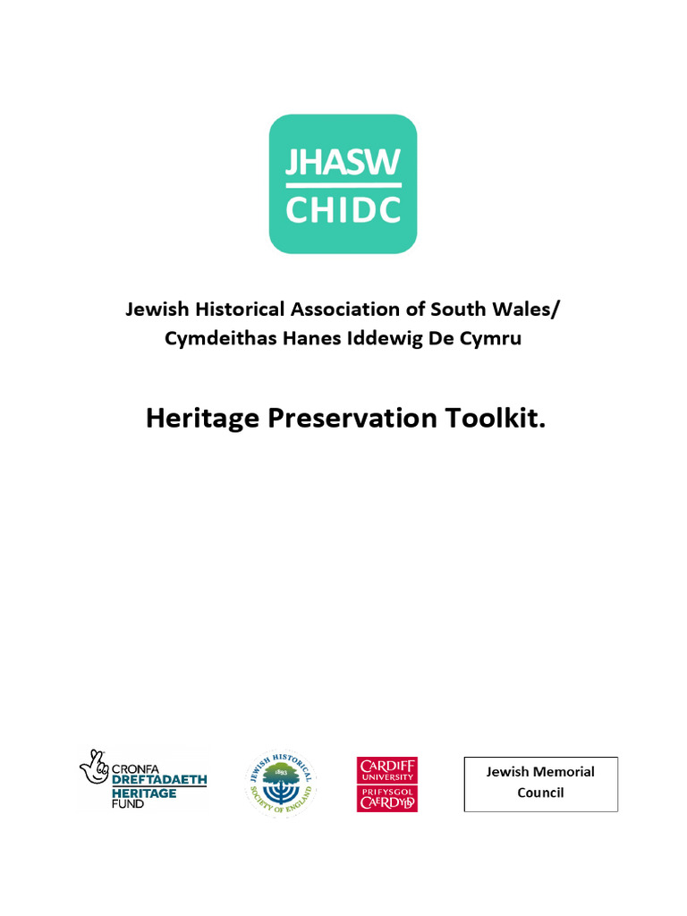 Heritage Preservation Toolkit | PDF | Image Scanner | Computing
