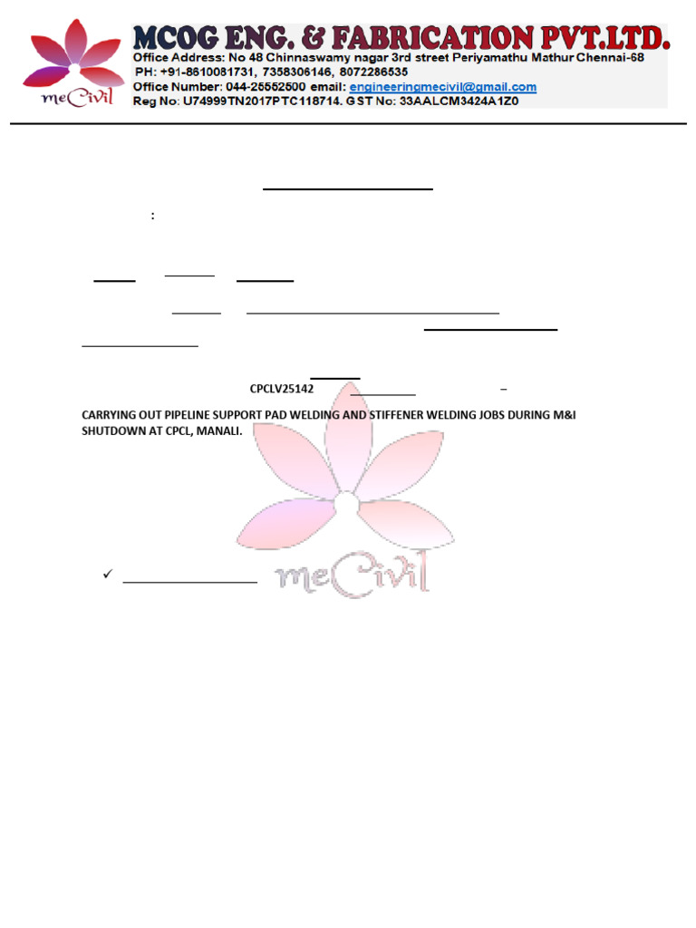 Declaration of Local Content | PDF