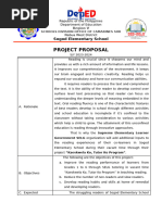 Extension Project Proposal | PDF | Literacy | Behavior Modification