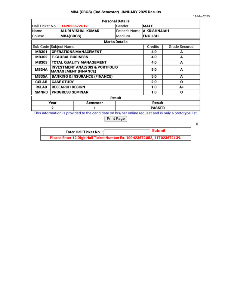 Vishal 3rd Sem | PDF
