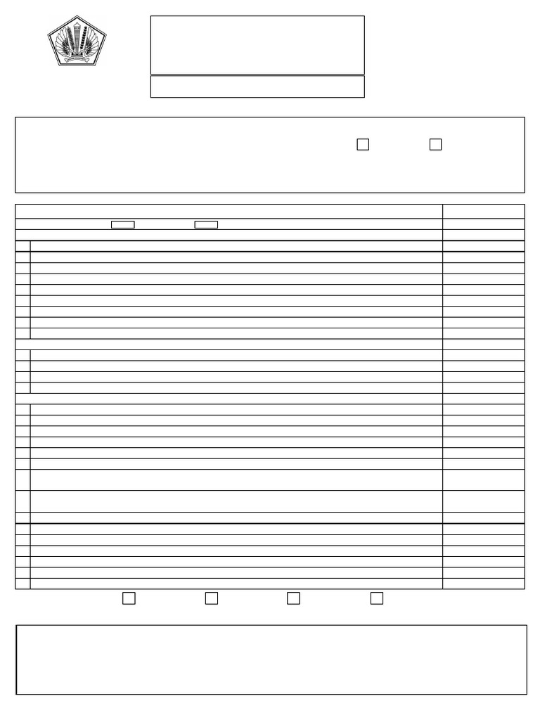 Form A2 Tahun 2024 Dinas Pendidikan | PDF