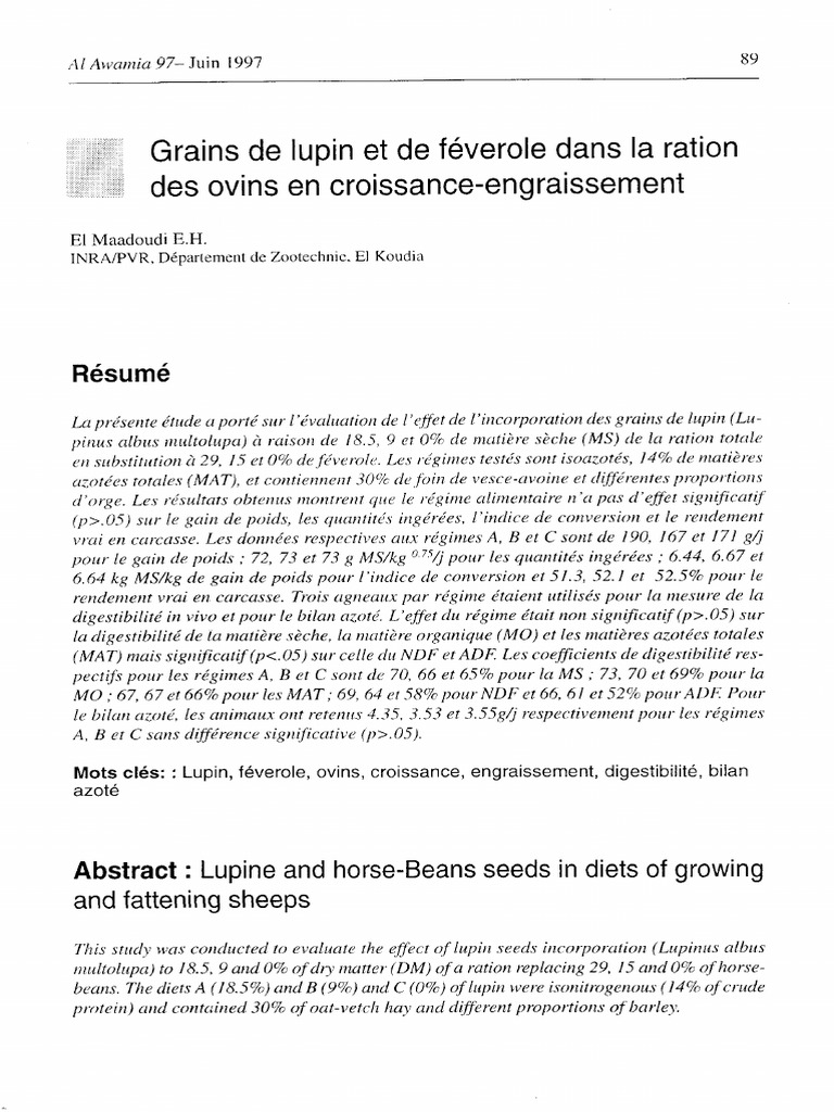 Graindse L Upine TD Ef Éveroldea Nsla R Ation | PDF | Botanique ...