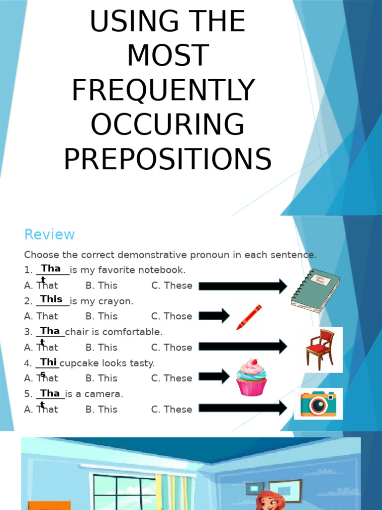 Using The Most Frequently Occuring Prepositions | PDF | Object (Grammar ...