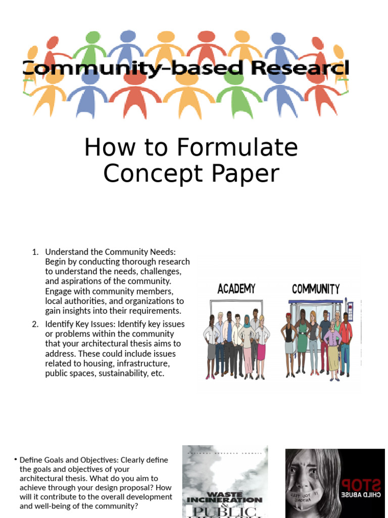 How To Formulate Concept Paper | PDF