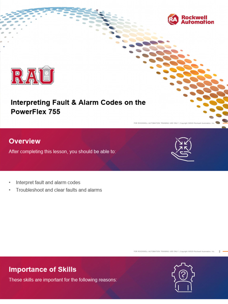 DRV111 L07 Interpreting Fault Codes | PDF | Troubleshooting | Power Inverter