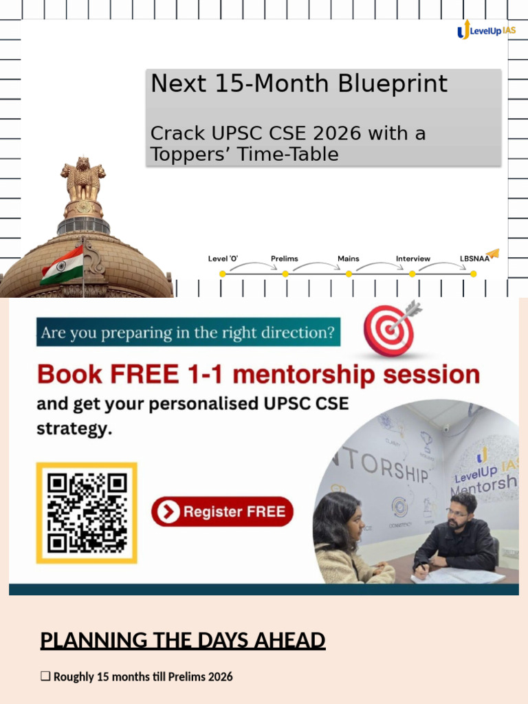 Next 15-Month Blueprint Toppers Blueprint | PDF