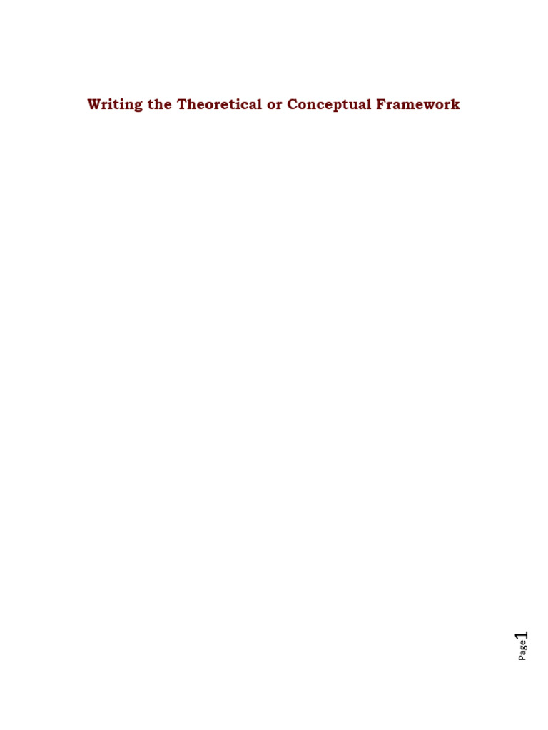 RESEARCHER_Template-Writing-the-Theoretical-or-Conceptual-Framework | PDF