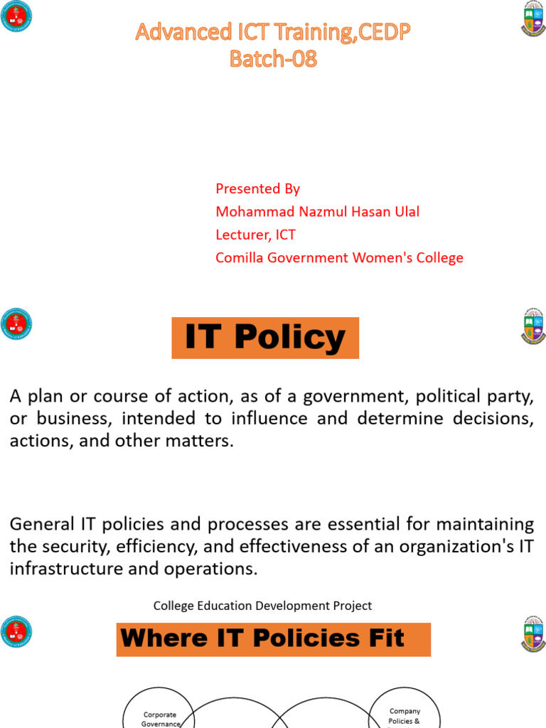 Security Policies Overview for IT | PDF | Computer Security | Security