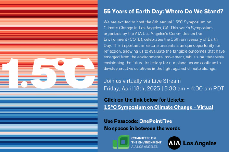 55th Earth Day Climate Symposium 2025 | PDF
