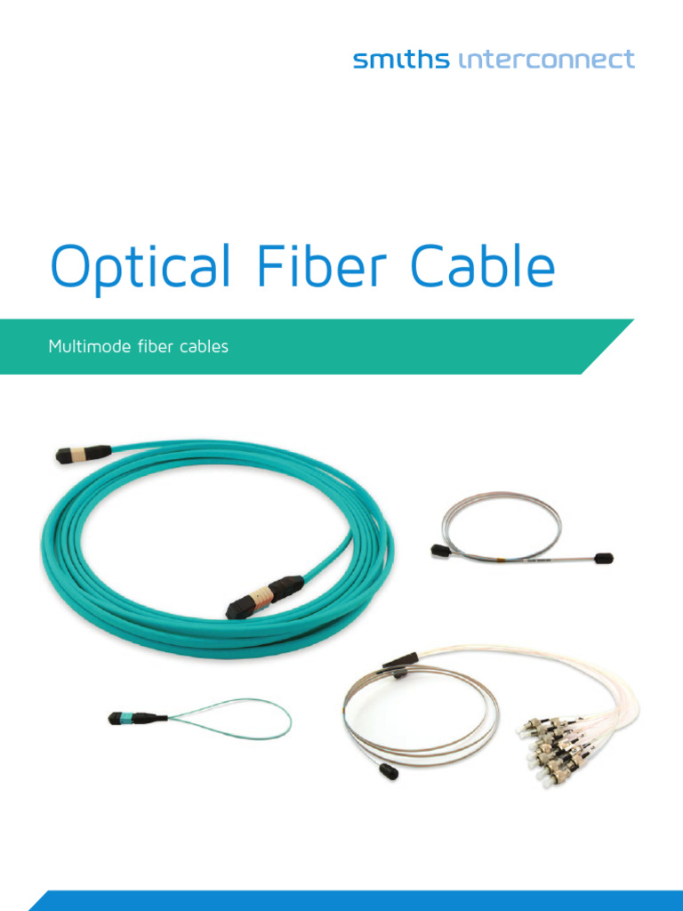 Optical Fiber Cable Catalog (US) | PDF | Optical Fiber | Equipment