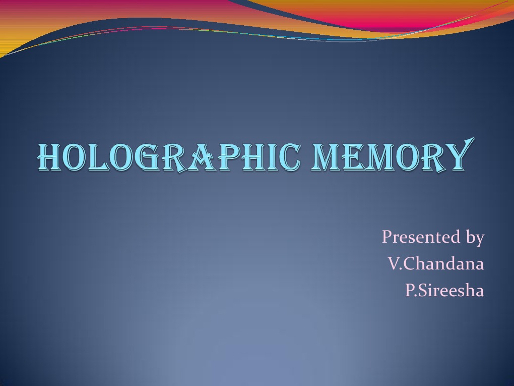 Holographic Memory: High-Density Data Storage | PDF