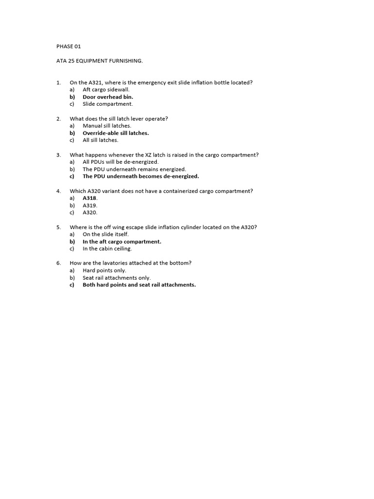 Phase 01 Ata25 Recap | PDF