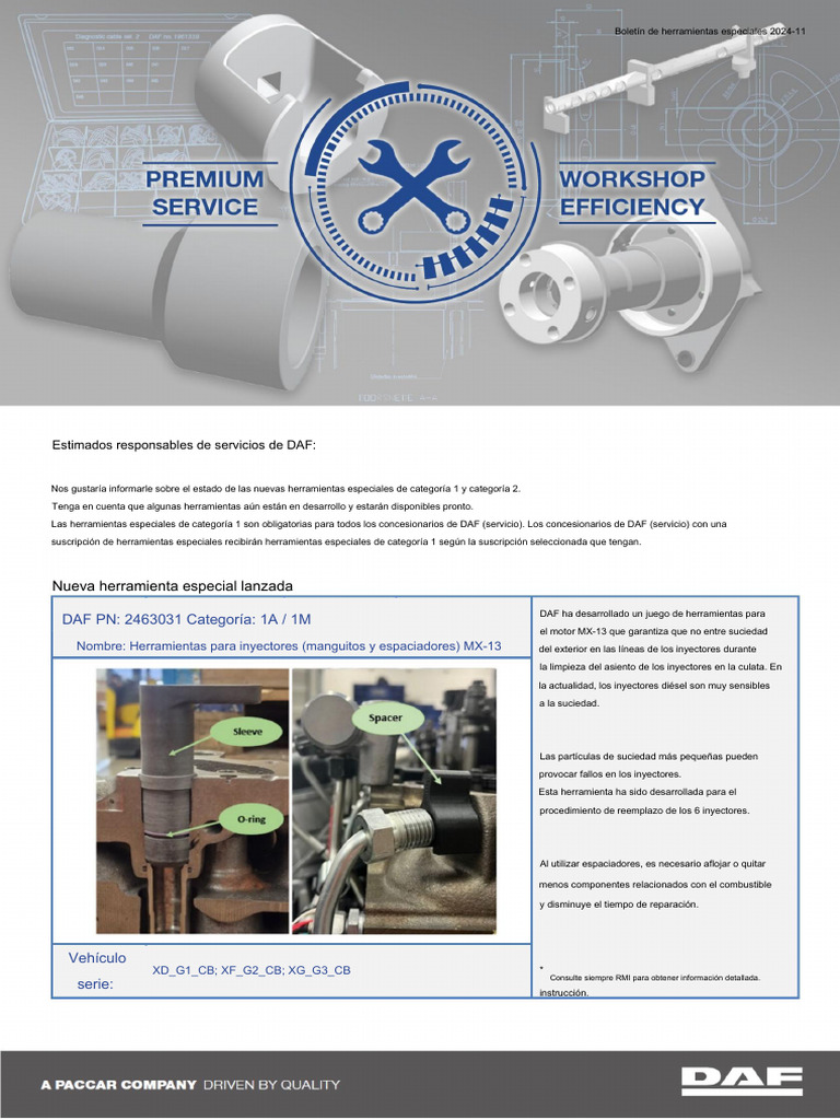 DAF Special Tool Newsletter 2024-11 | PDF | Software
