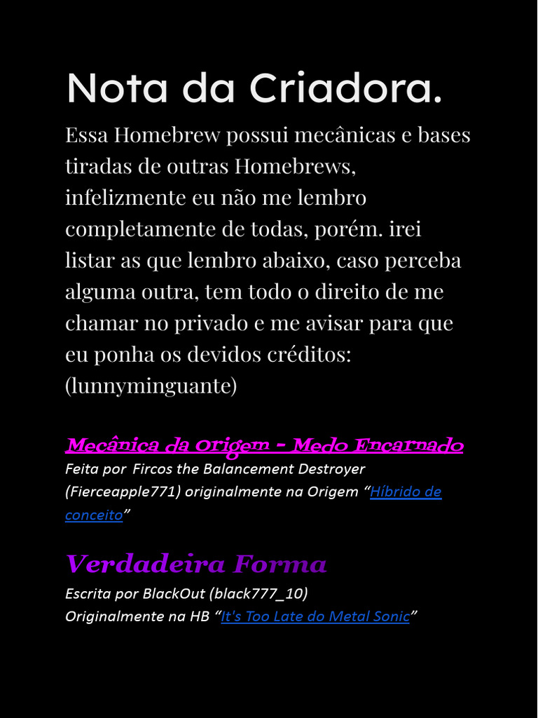 Mecânicas de Fushoku Tensei 2 | PDF