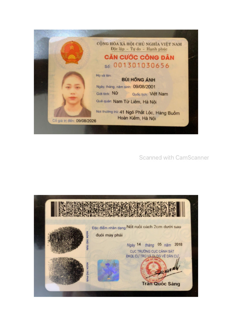 3569469 - BÙI HỒNG ÁNH - CCCD | PDF