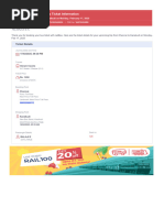 Fake Style Redbus Ticket Sample | PDF | Transport | Public Transport