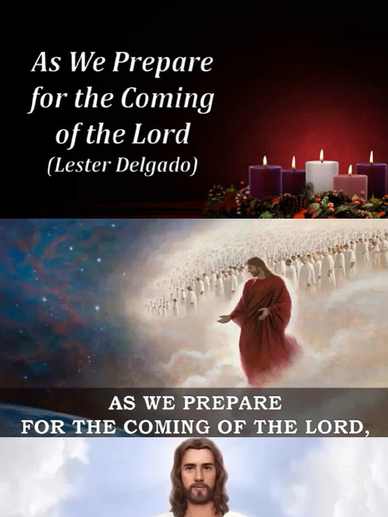As We Prepare The Way of The Lord | PDF