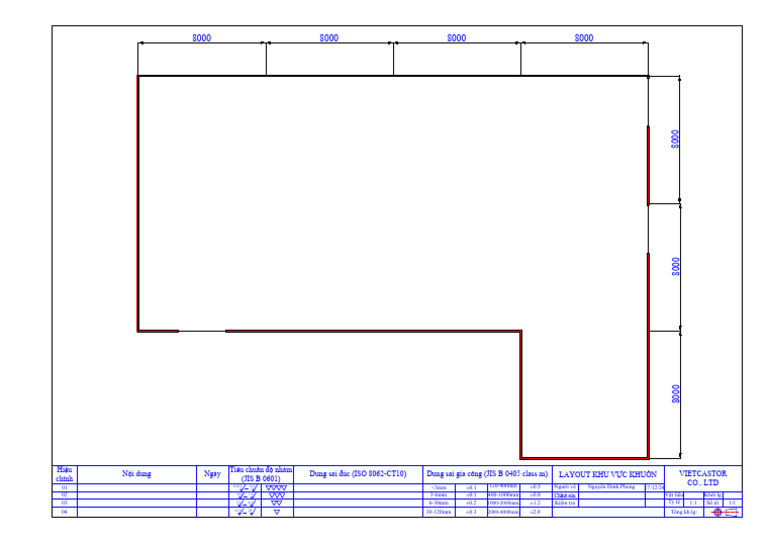 Layout Khu V C Khuôn | PDF