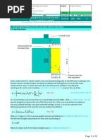 One-Way Shear Check in Footing | PDF