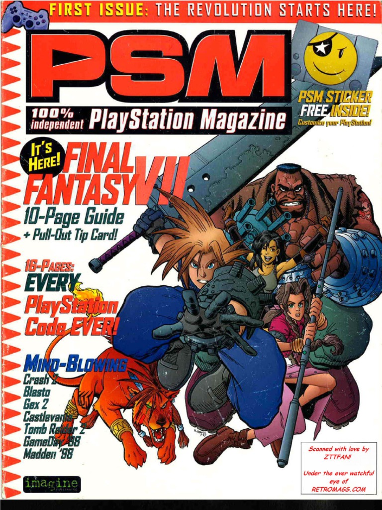 Playstation Magazine Issue 1 (PSM) | PDF | Publications | Magazine ...