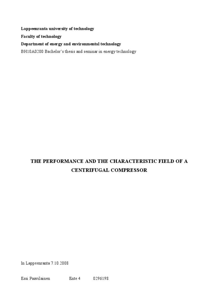 Centrifugal Compressor Basics | PDF | Gas Compressor | Heat Capacity