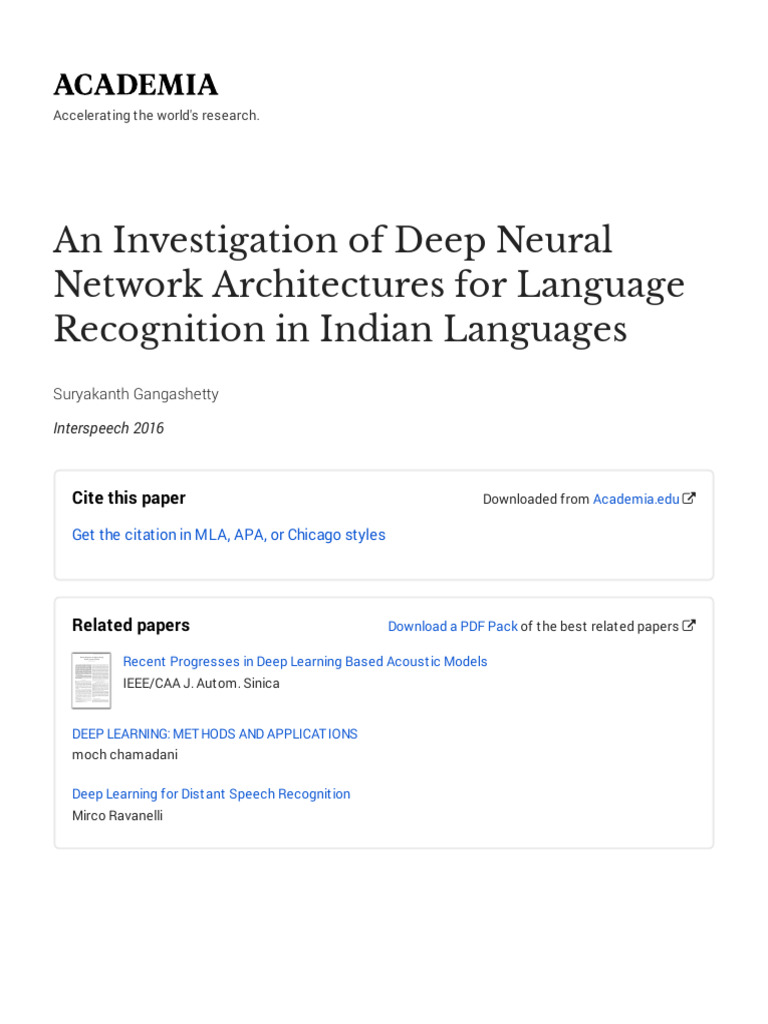 2016_An Investigation of Deep Neural Network Architectures for Language_Interspeech_LID | PDF ...