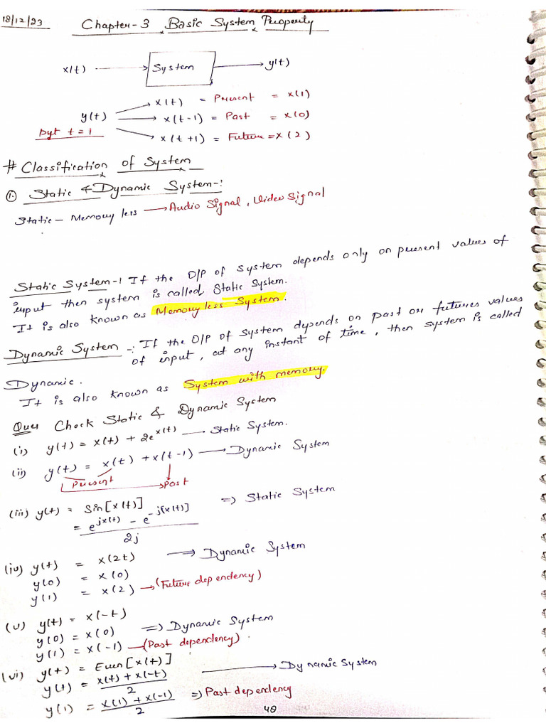 Basic Signal Property | PDF