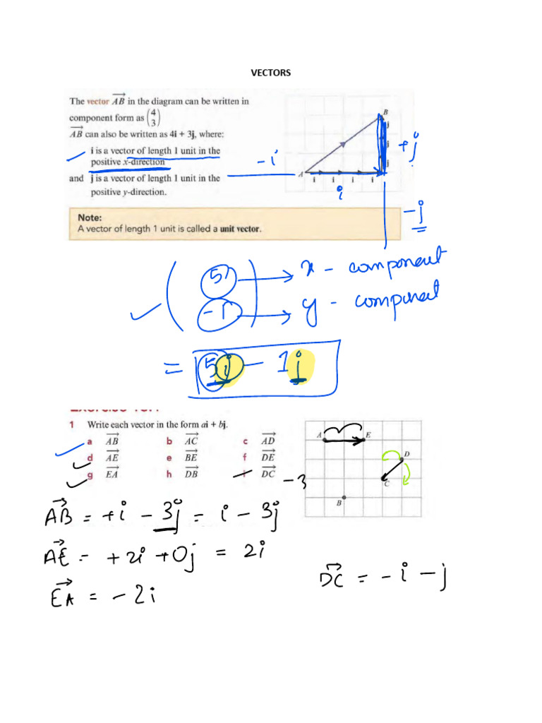 VECTORS part 1 | PDF