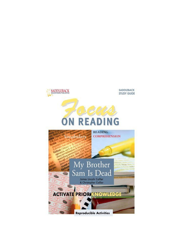 My Brother Sam Is Dead Lisa French PDF Download | PDF | Reading ...