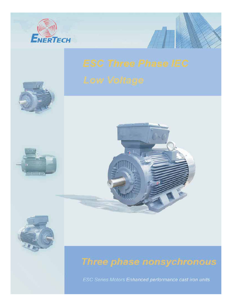 Catalogue Motor Esc | PDF | Electric Motor | Electrical Engineering