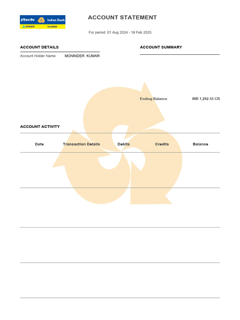 AccountStatement - 18-02-2025 16 - 46 - 57 | PDF | Debit Card | Debits And Credits