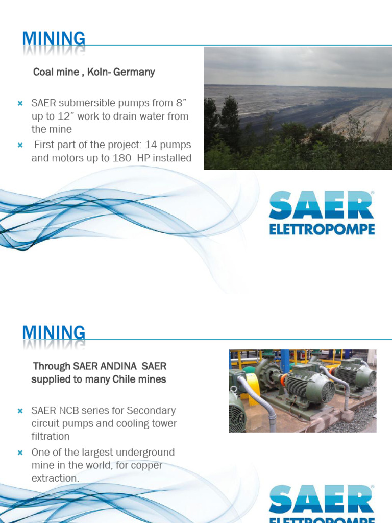 Global Mining Pump Solutions Overview | PDF