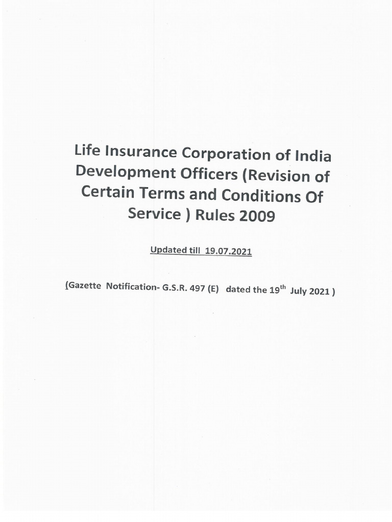 Appendix - II Special Rules 2009 | PDF