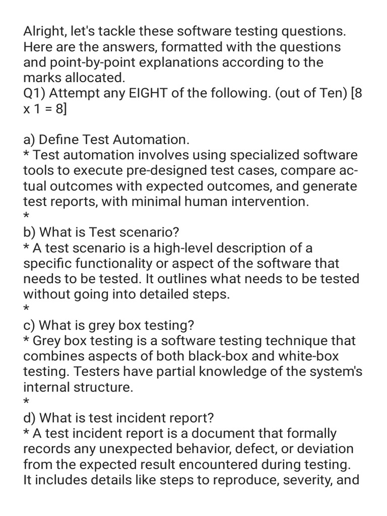 Software Testing Concepts and Techniques | PDF | Software Testing ...