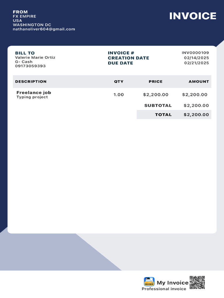 Bank Payment Receipt * | PDF