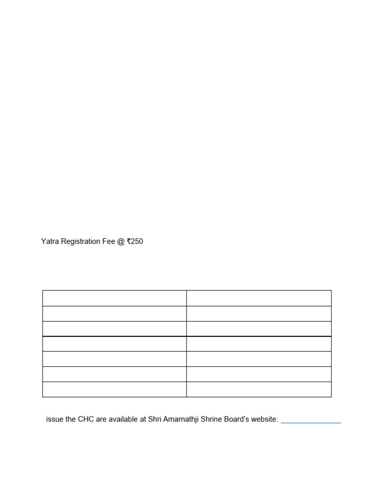 Group Registration for Amarnath Yatra 2025 | PDF | Authentication ...